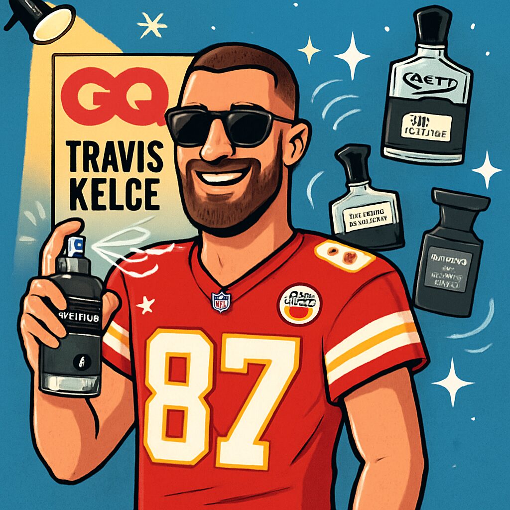 Travis Kelce reveals his current favorite cologne: ‘You gotta have a ...