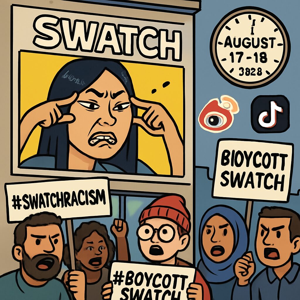 Swatch sorry for ‘slanted eyes’ ad after China uproar - Herald Times