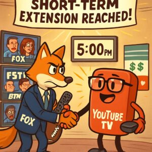 Fox and YouTube agree to ‘short-term extension’ as distribution ...