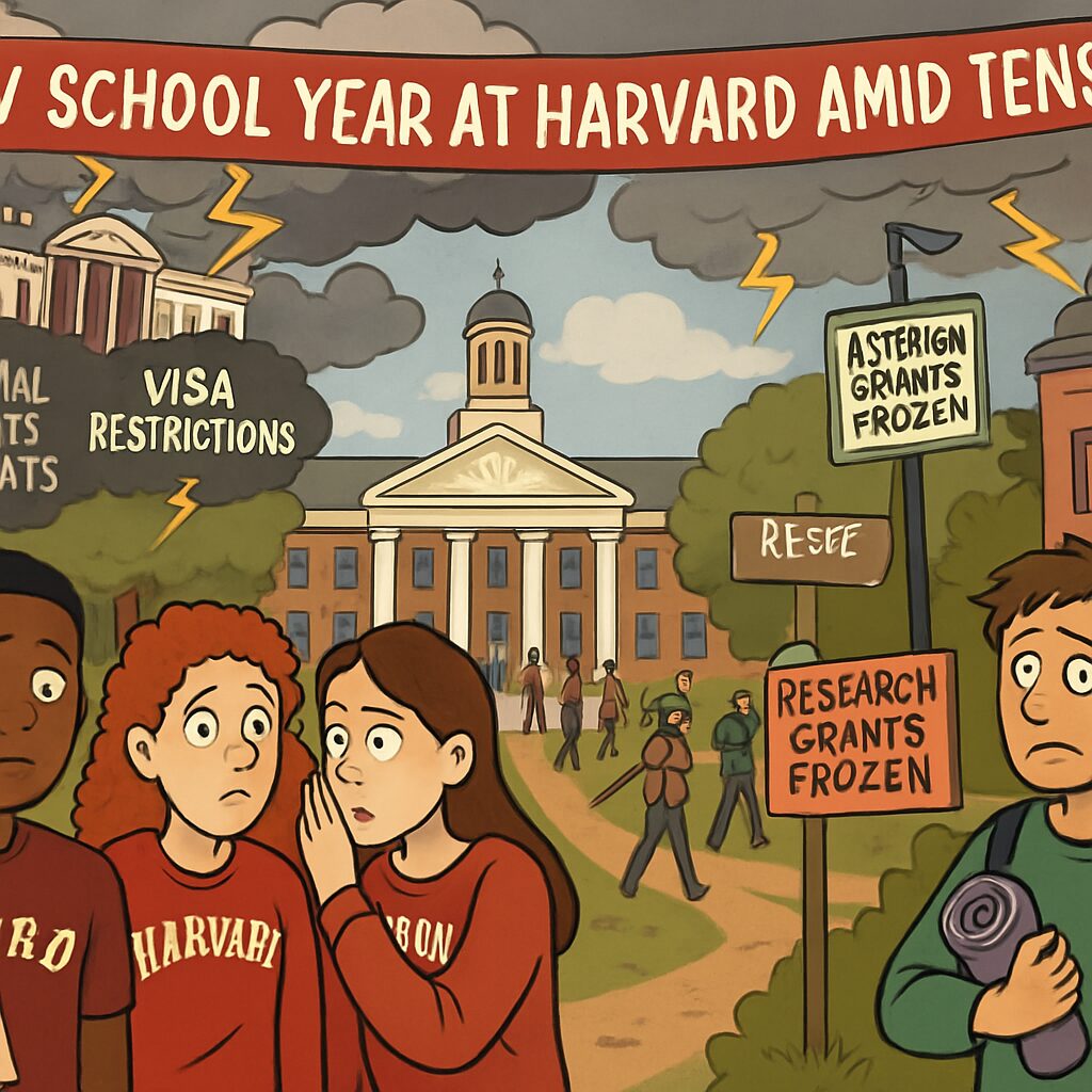 A new school year starts at Harvard as students live with lingering ...