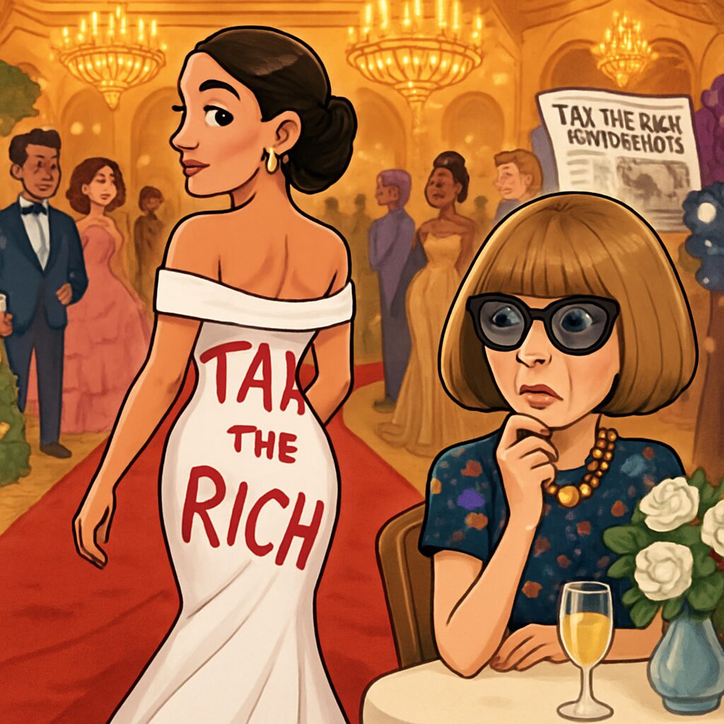 Anna Wintour reveals what she really thought of AOC’s ‘Tax the Rich ...