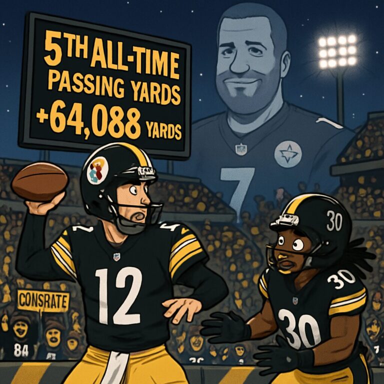 Steelers’ Aaron Rodgers Passes Ben Roethlisberger for Fifth on All-Time ...