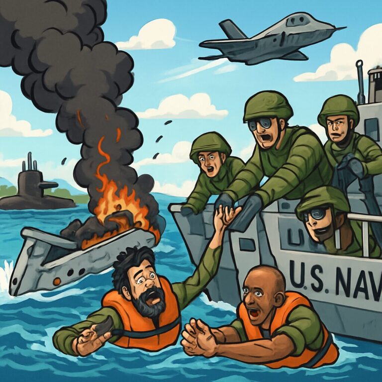 Some survivors after US strikes another suspected drug boat in the ...