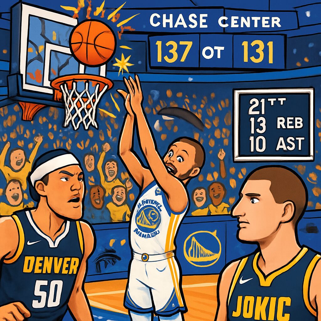 Curry dazzles with 42 points as Warriors win OT thriller - Herald Times