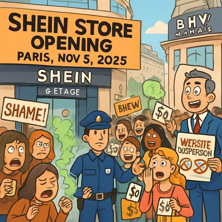 Queues and protests: BBC at the Shein store opening in Paris - Herald Times