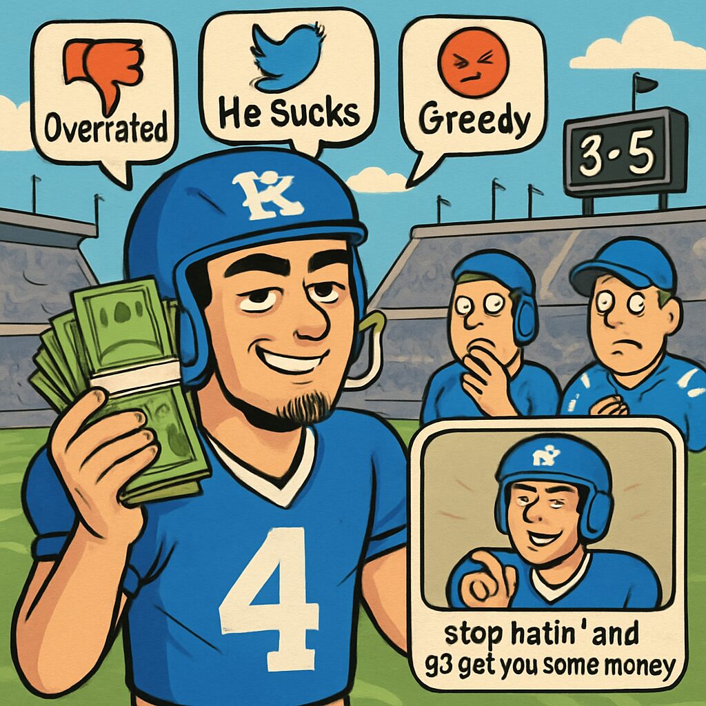 Kentucky QB Zach Calzada Apologizes for Video Flaunting NIL Money ...