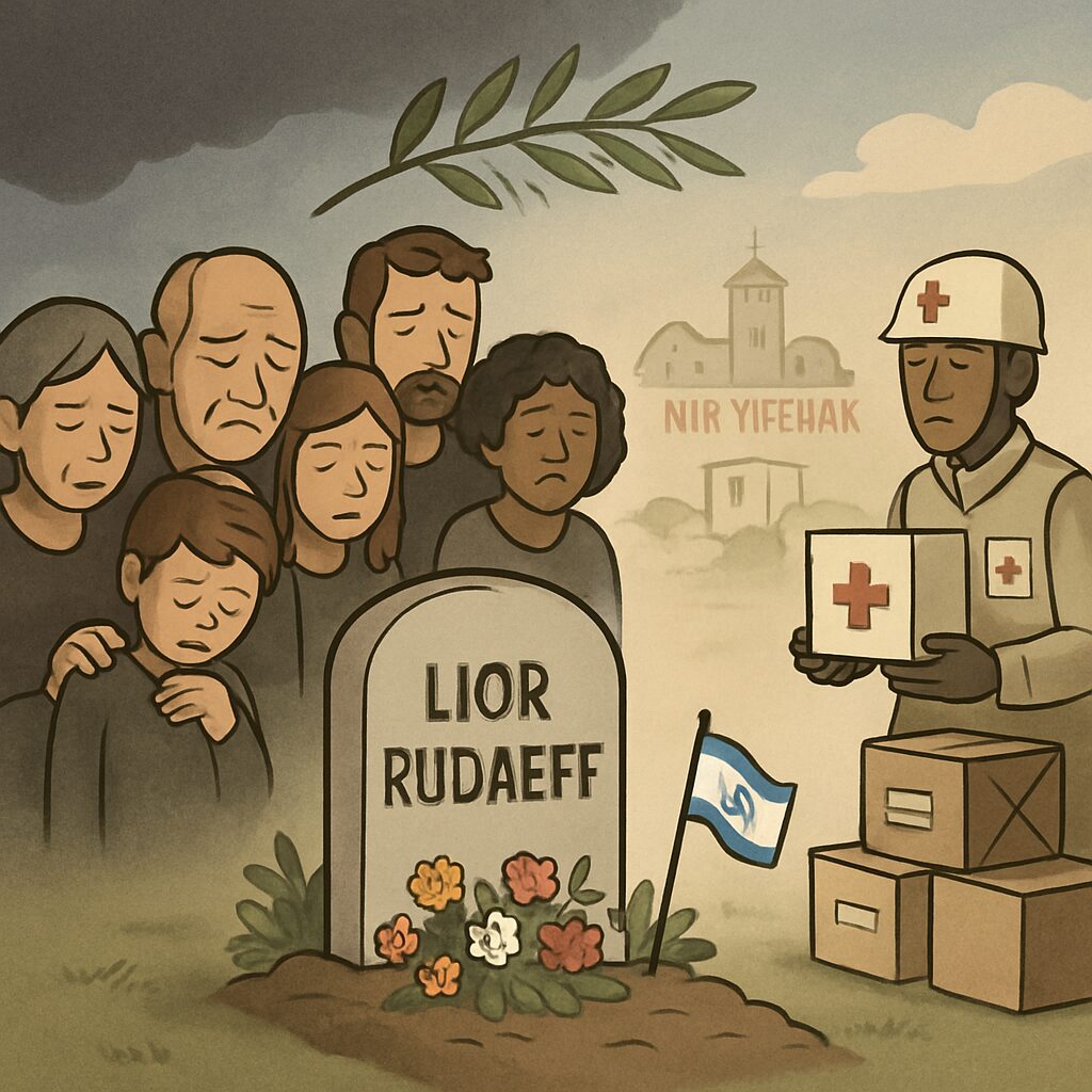 Israel says body of Lior Rudaeff has been returned from Gaza - Herald Times