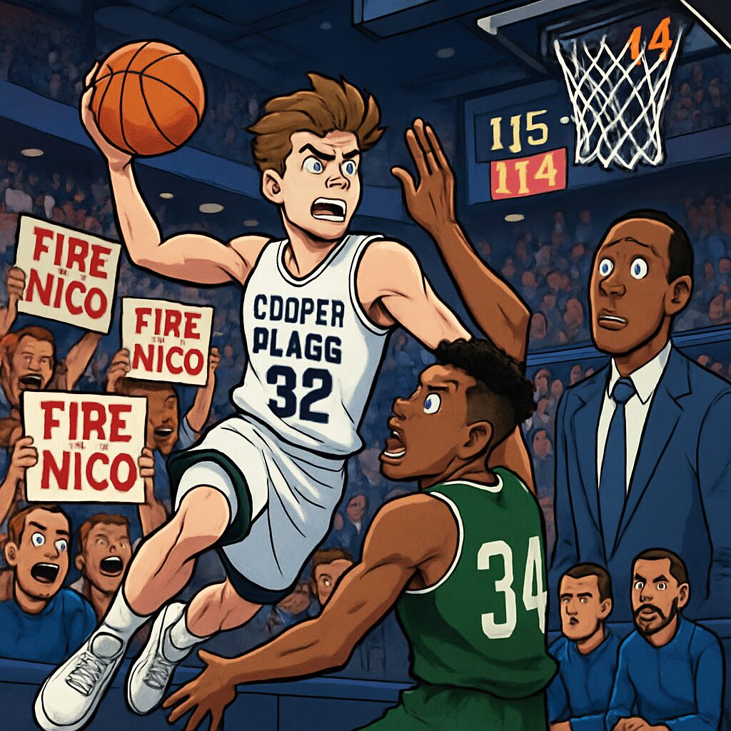 ‘Fire Nico’ chants overshadow Flagg’s career night - Herald Times