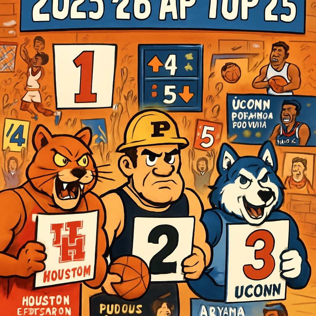 AP Top 25 poll reaction: Houston, Purdue, UConn lead way - Herald Times