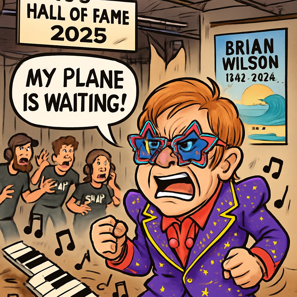 Elton John throws fit backstage at 2025 Rock & Roll Hall of Fame: ‘My ...