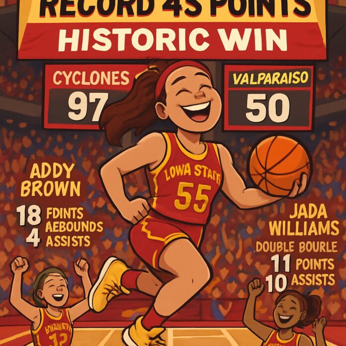 Audi Crooks drops 43 in big win for Cyclones - Herald Times