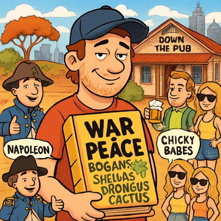 The Aussie giving War & Peace a ‘bogan’ remake - Herald Times