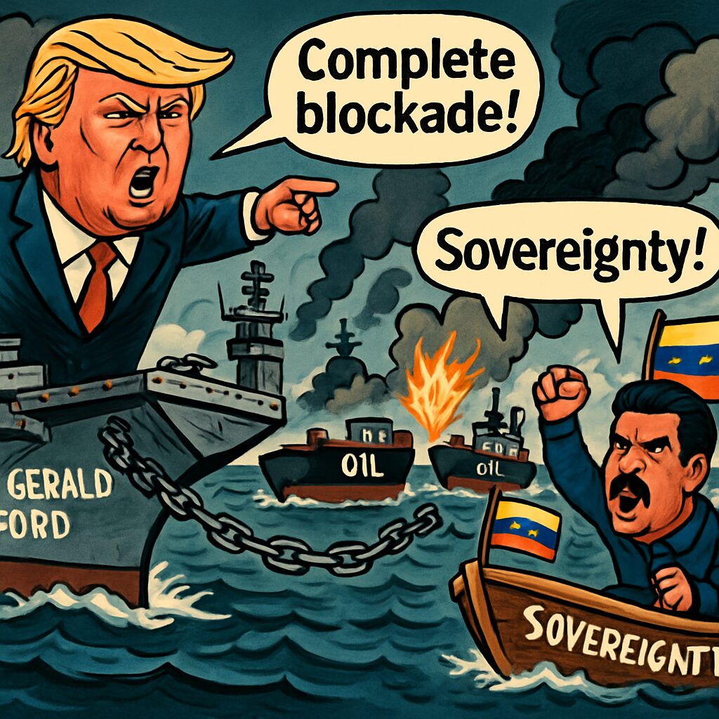 Trump orders ‘complete blockade’ of sanctioned oil tankers from and to ...