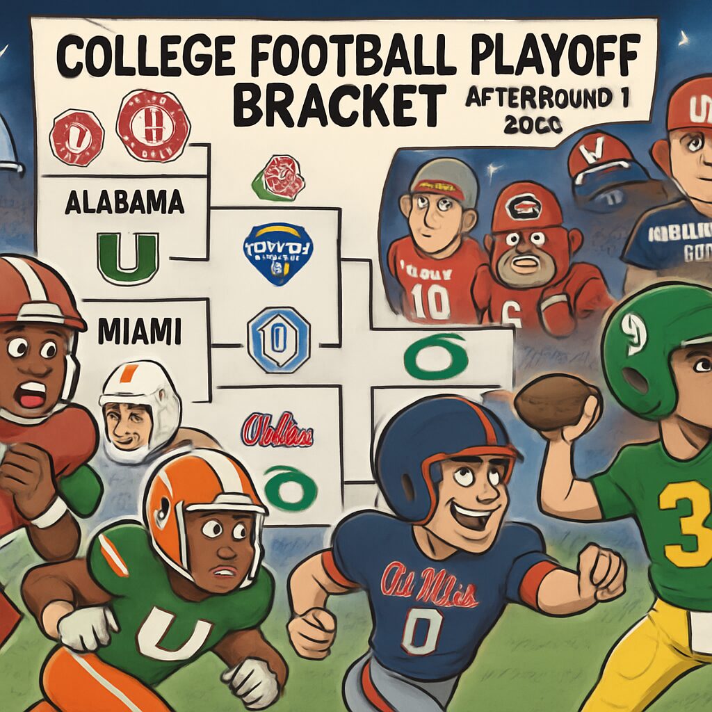 Updated CFP Bracket After Round 1 - Herald Times