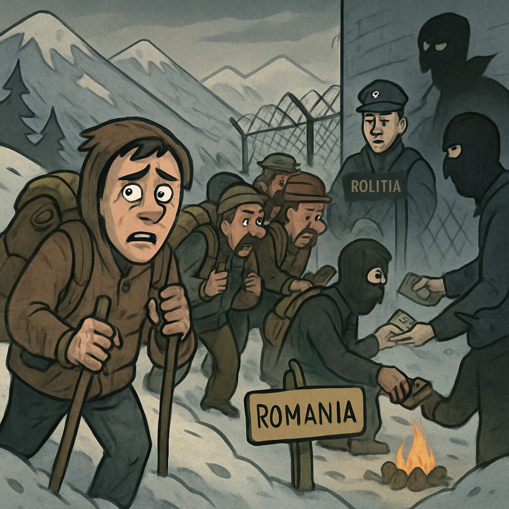Tens of thousands of Ukrainian men try to flee front lines by perilous ...