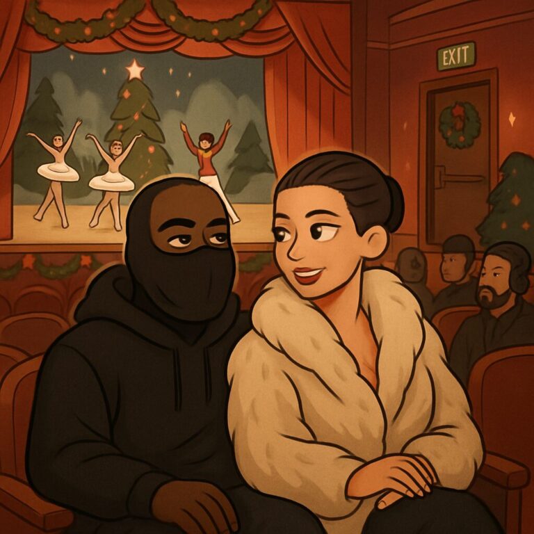 Kanye West and Bianca Censori get cozy for Christmas Eve date night ...