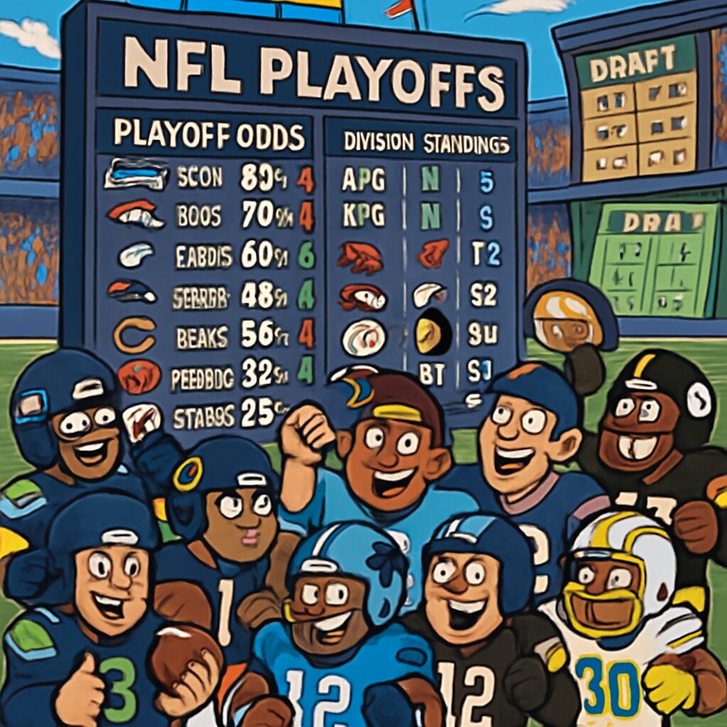 2025 NFL playoff picture: Updated odds, seeds, draft order - Herald Times