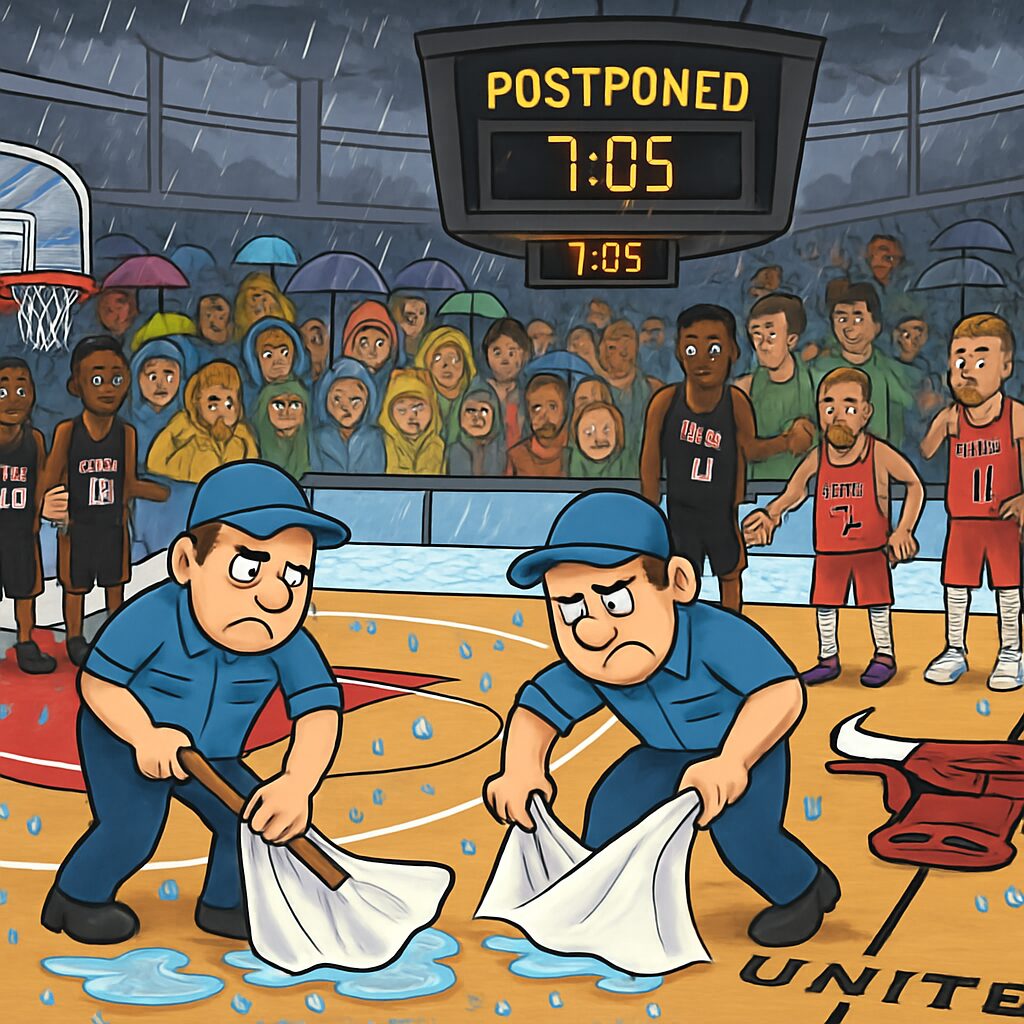 Heat-Bulls game at the United Center postponed due to condensation on ...