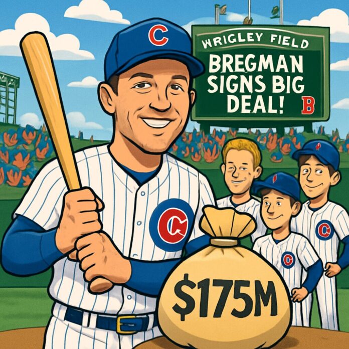 Alex Bregman Signs $175 Million Deal with Chicago Cubs - Herald Times