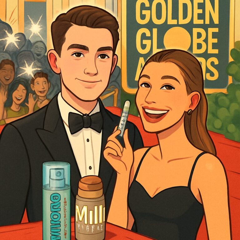 Connor Storrie and Hailey Bieber have this brow serum in common ...
