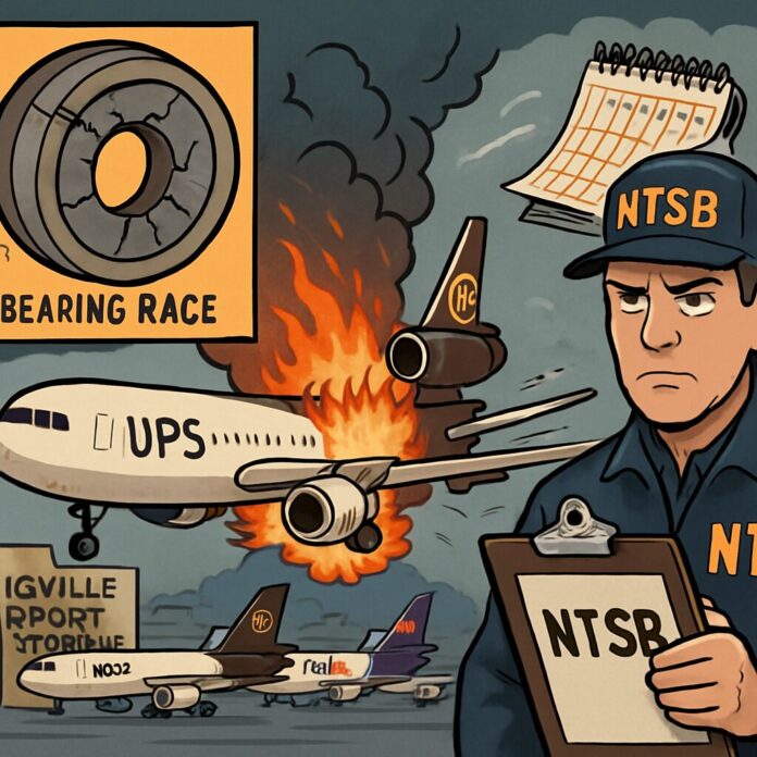 NTSB investigators pinpoint failed aircraft part from UPS crash last ...