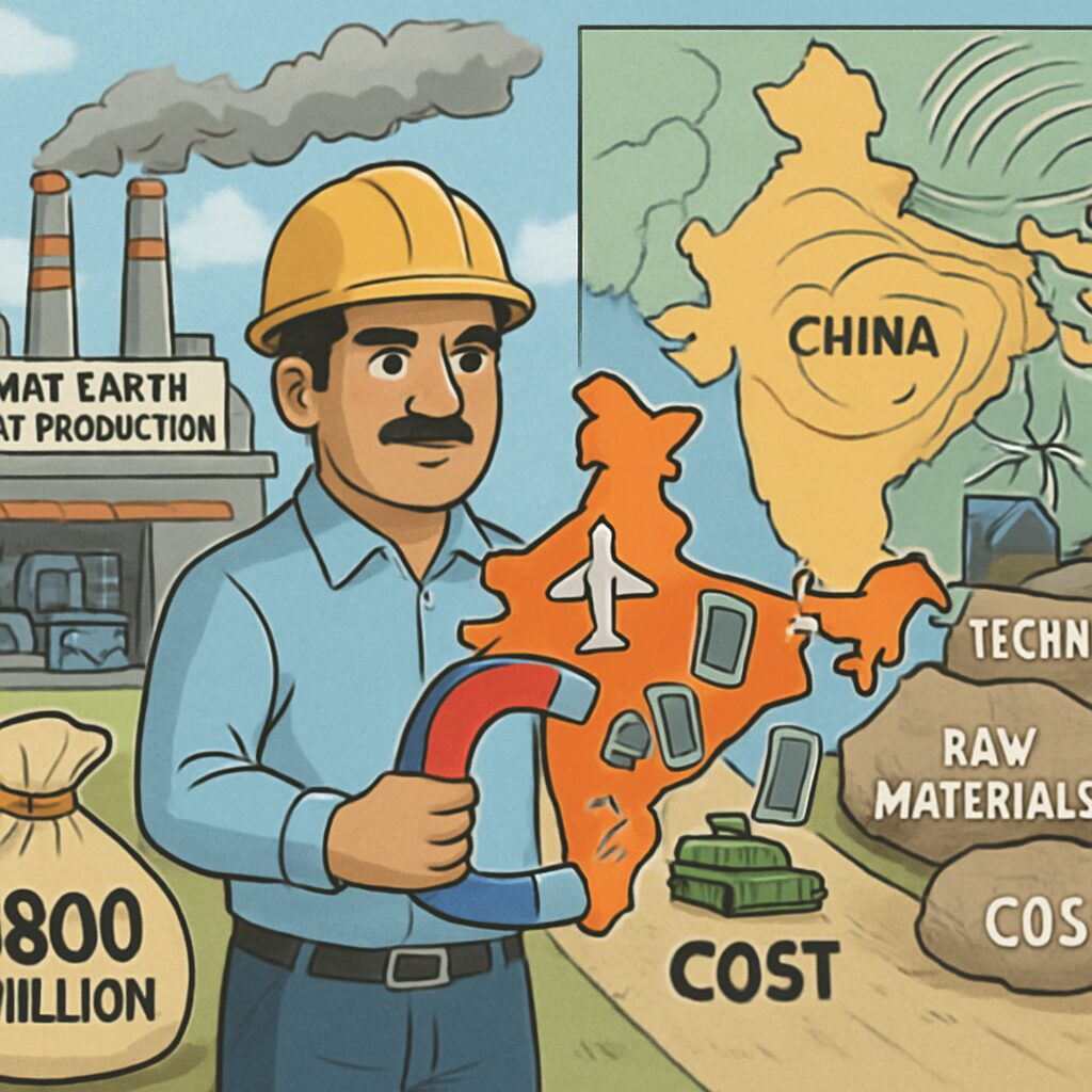 How realistic is India’s quest for magnets made of rare earths ...