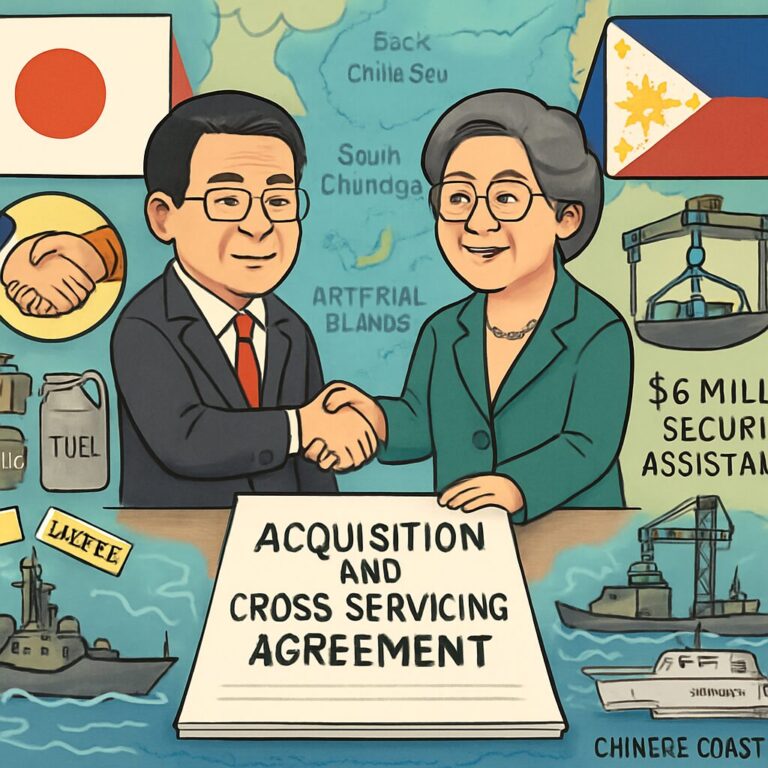 Japan and the Philippines sign a new defense pact as they face growing ...