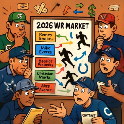 Barnwell sorts out the wide receiver market: 20 free agents, trade ...