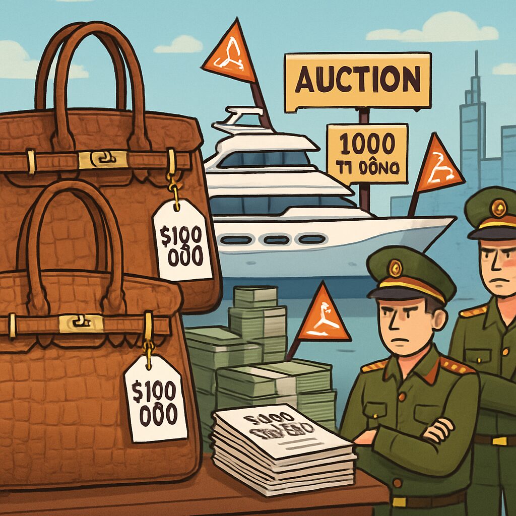 Vietnam to sell tycoon’s Hermès Birkin bags to offset fraud losses ...