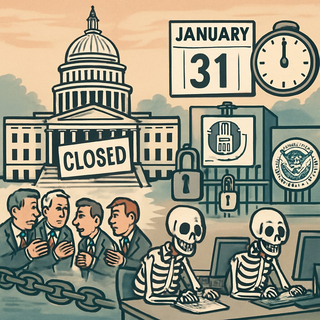 The federal government has shut down — at least for a few days. Here’s ...