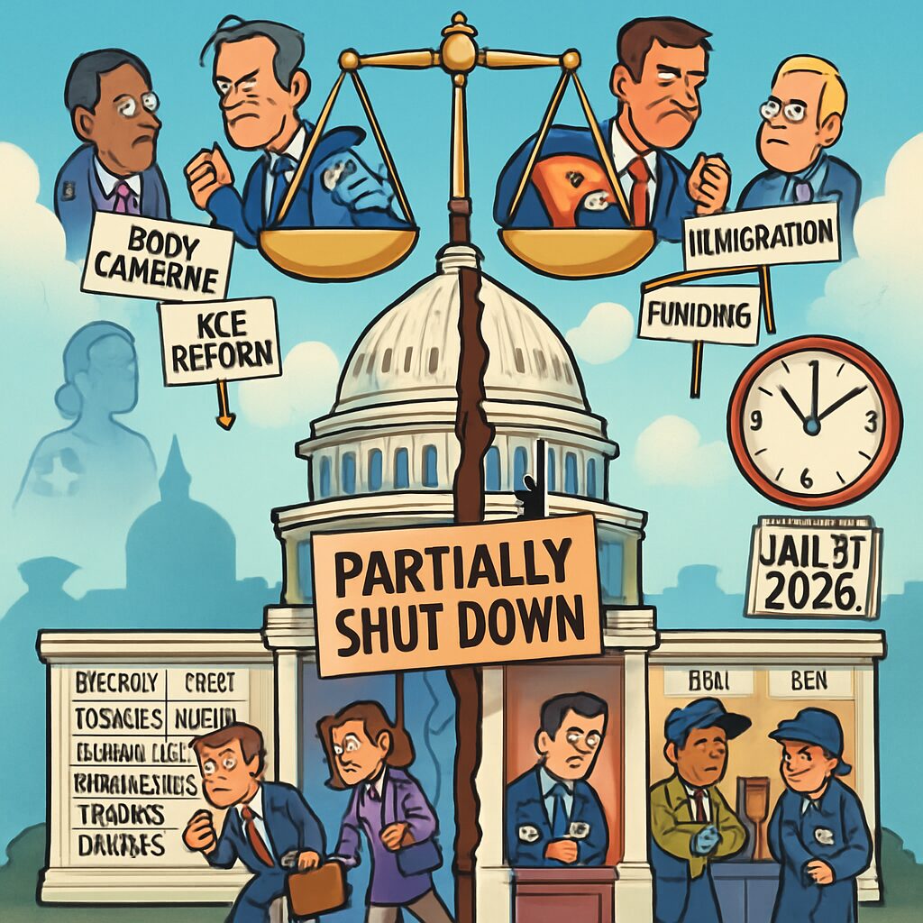 US government partially shuts down despite last minute funding deal ...