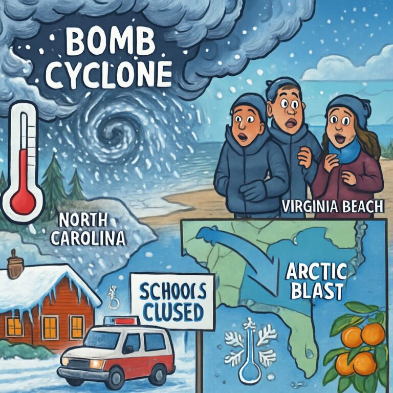 Bomb cyclone moves on, but arctic blast remains - Herald Times