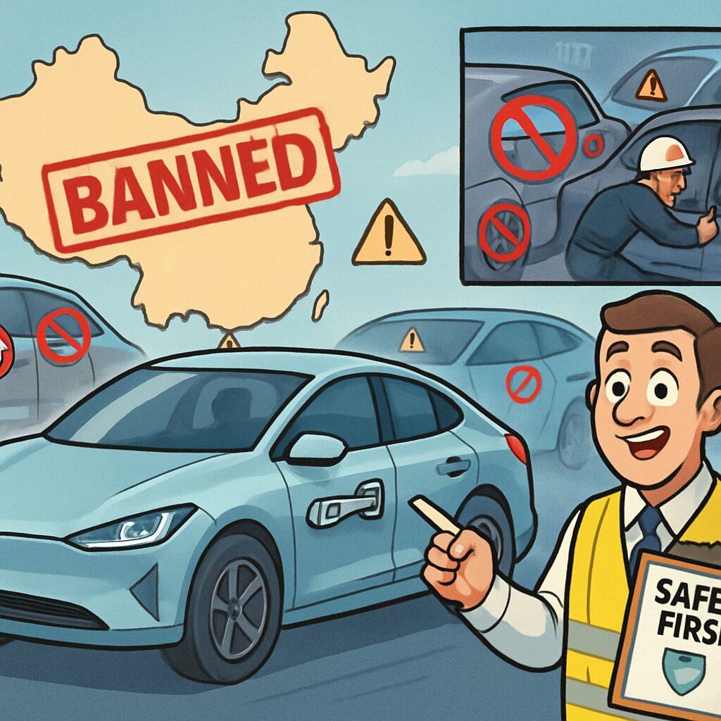 China bans hidden car door handles over safety concerns - Herald Times