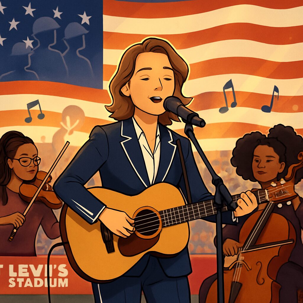 Brandi Carlile performs emotional rendition of ‘America the Beautiful ...