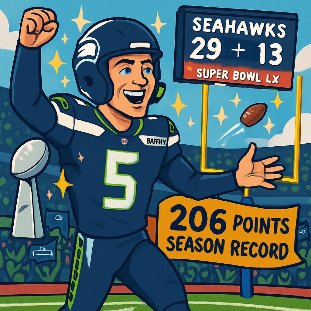 Jason Myers Sets Super Bowl Record with Five Field Goals - Herald Times