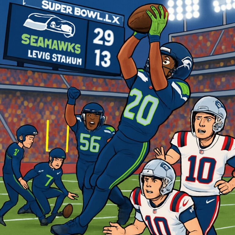 Julian Love’s Late Interception Seals Seahawks’ Super Bowl LX Victory ...