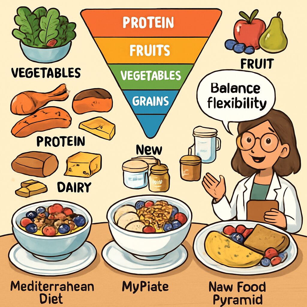 We asked a dietitian to build a meal plan for the new US food ...