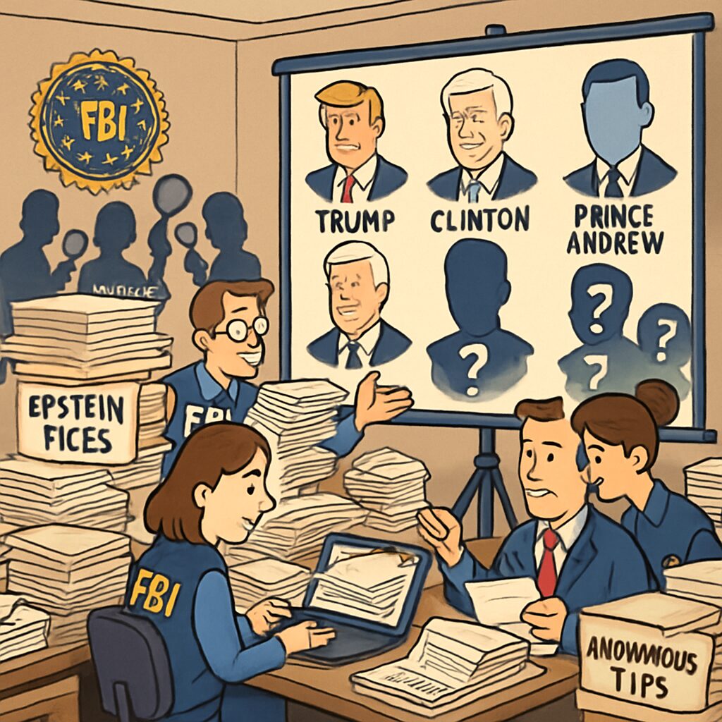 As pressure mounted to release Epstein files, FBI employees compiled ...